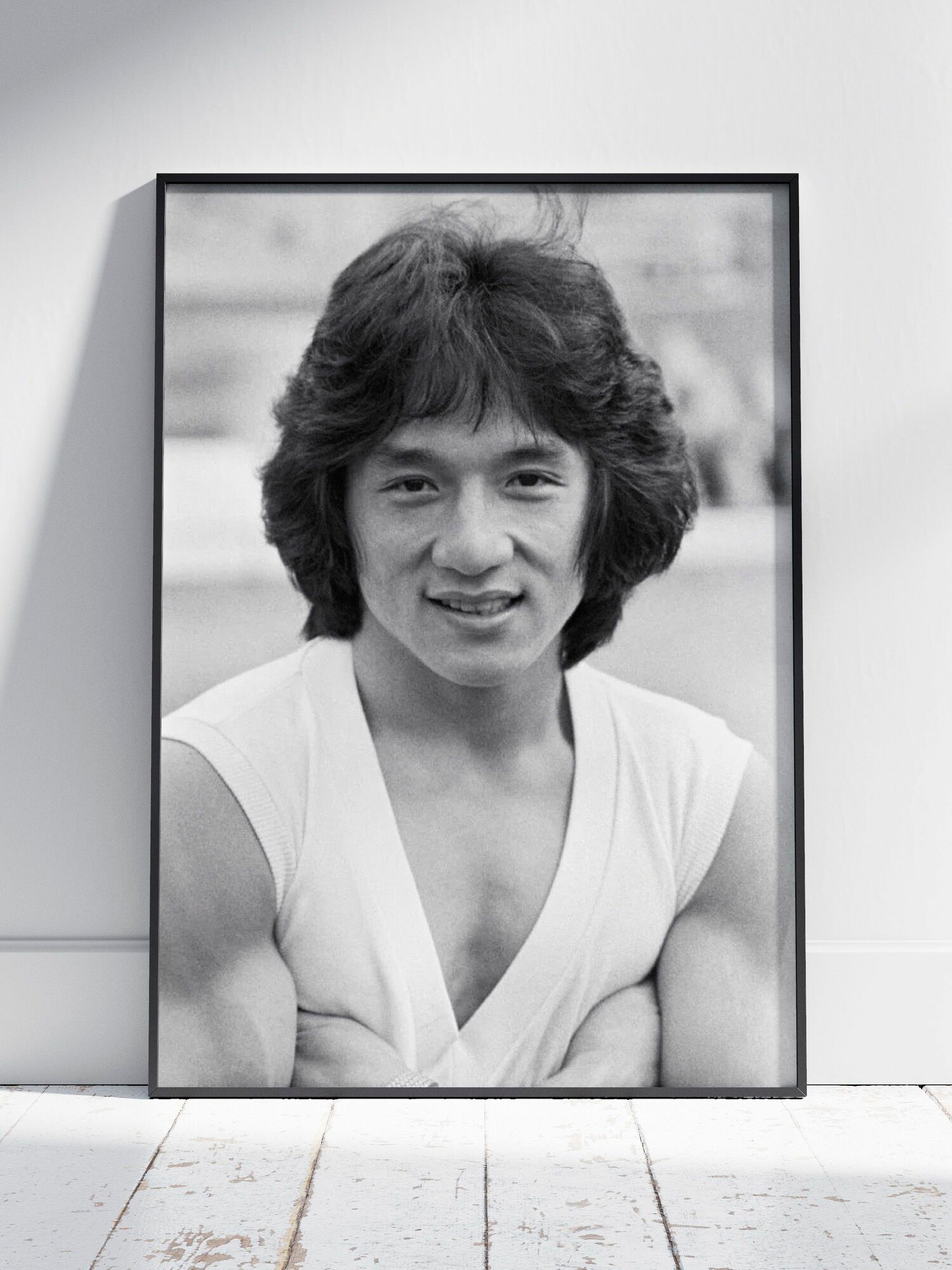 Плакат на стену для интерьера Джеки Чан (Jackie Chan 47) - Постер по актеру фильма, кино, сериала формата A4 (21x30 см)