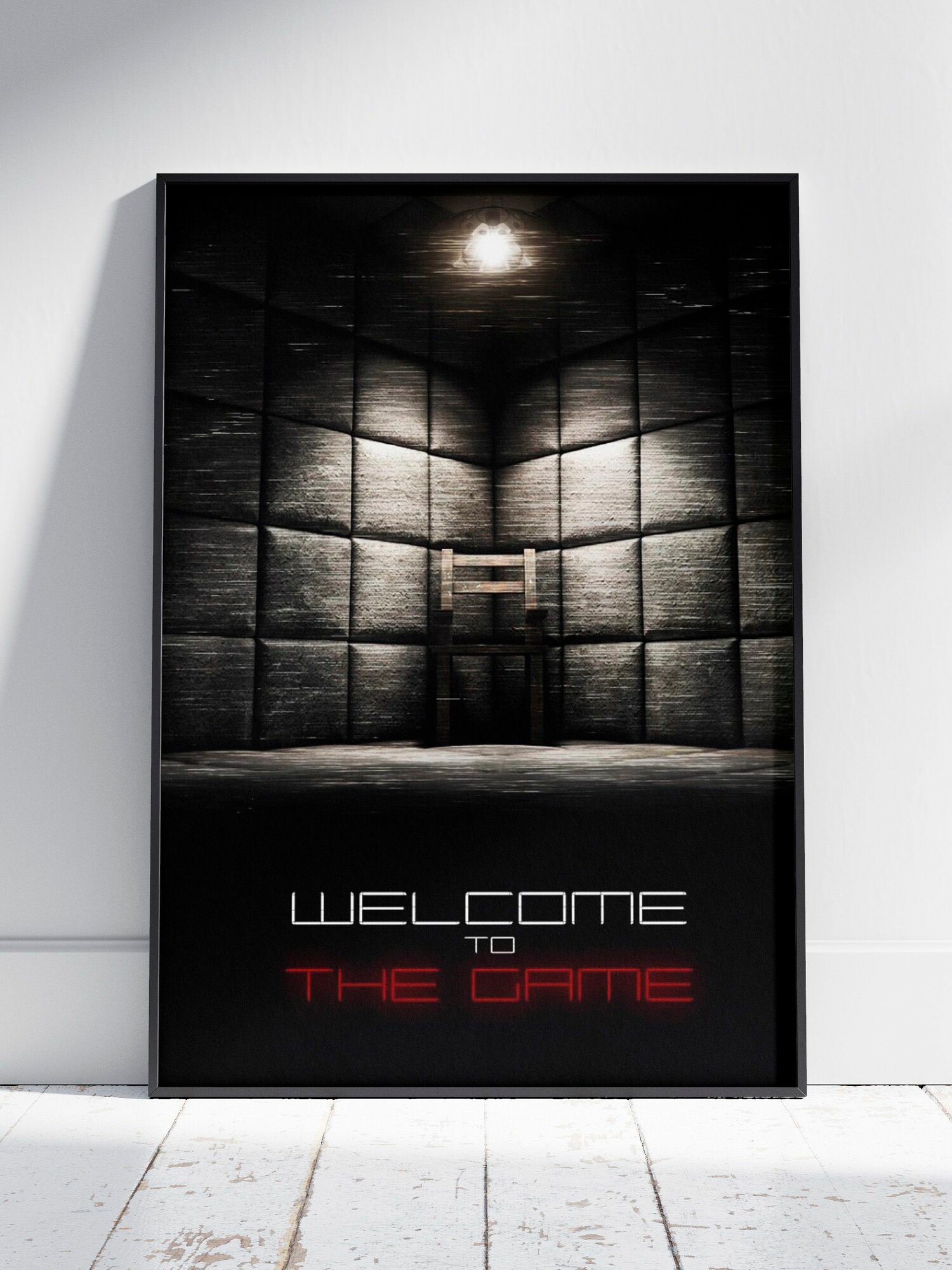 Плакат на стену для интерьера Добро пожаловать в Игру (Welcome to the Game 1) - Постер по фильму и кино формата A4 (21x30 см)