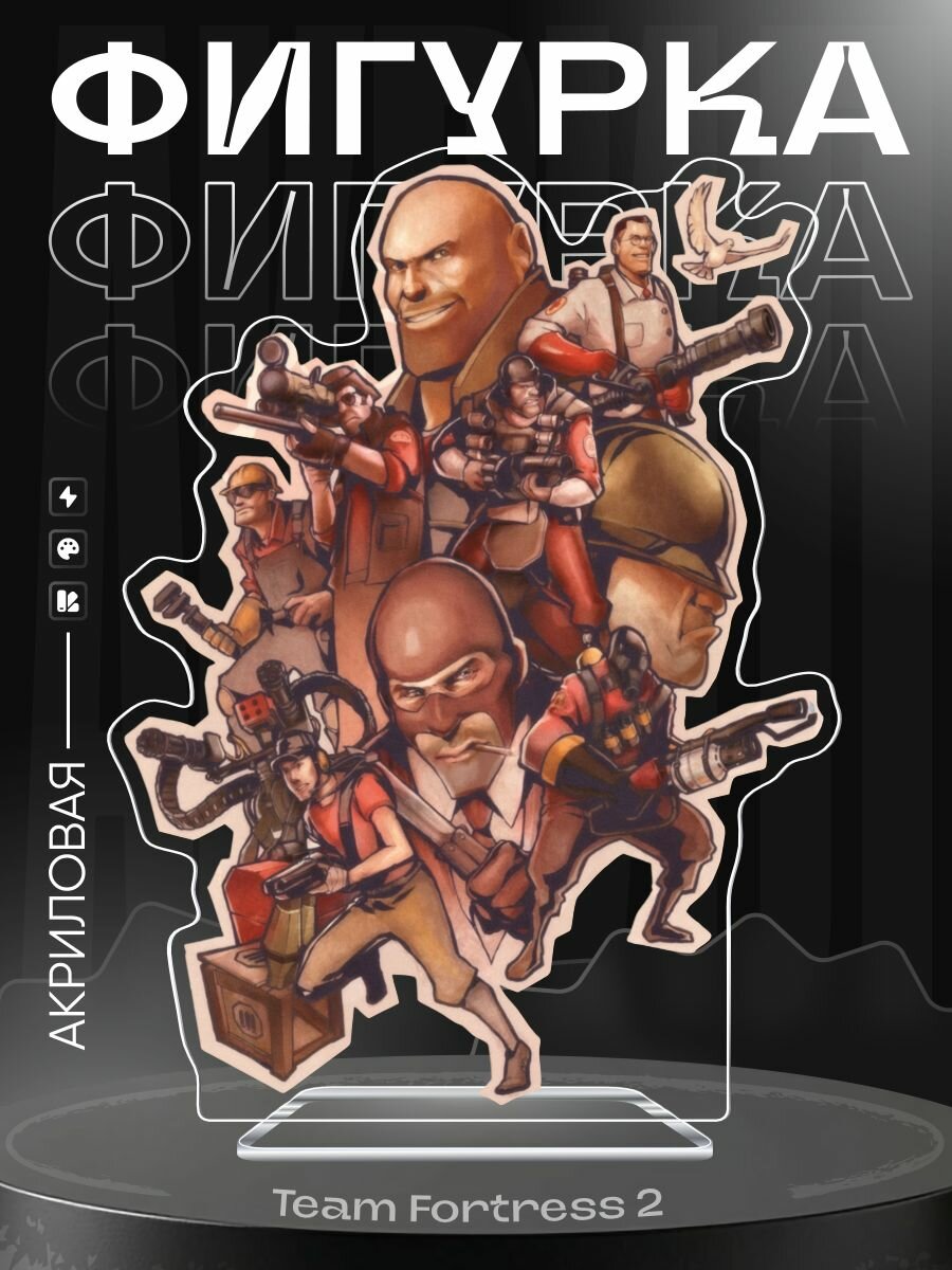 Акриловая фигурка Team Fortress 2