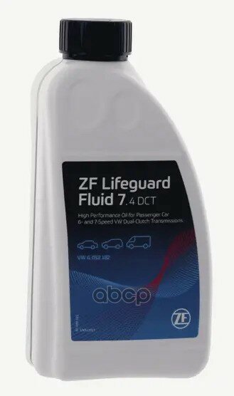 Масло трансмиссионное LIFEGUARD FLUID 7.4 DCT 1L ZF арт. 5961308591