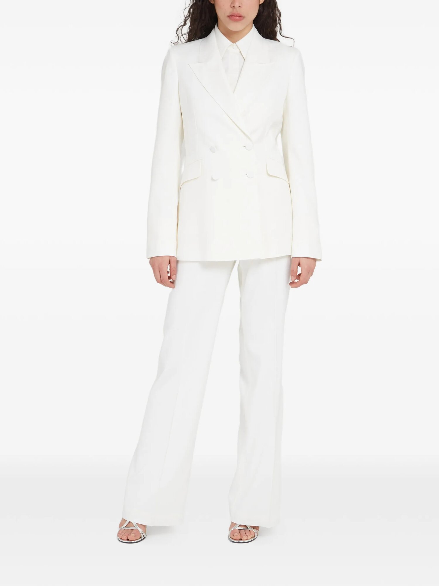 Пиджак Gabriela Hearst Double-breasted blazer, размер 44, разноцветный — фото 1