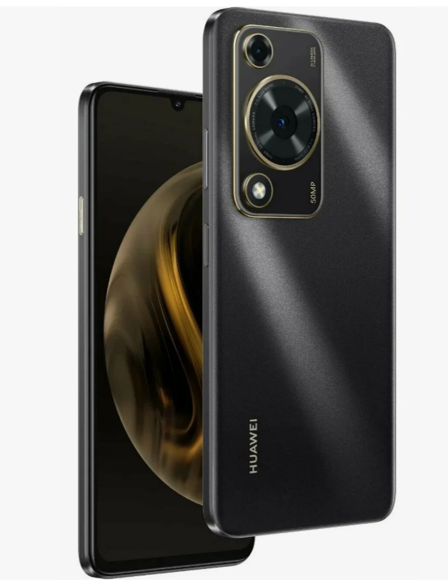 Смартфон Huawei Nova Y72 8/128 ГБ Ростест, Dual nano SIM, чёрный