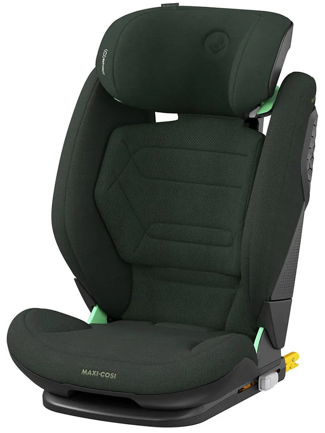 Автокресло 2/3 Maxi-cosi RodiFix Pro2 i-Size Authentic Green, от 3,5 до 12 лет, 15-36 кг (100 до 150 см), ISOFIX, зеленый