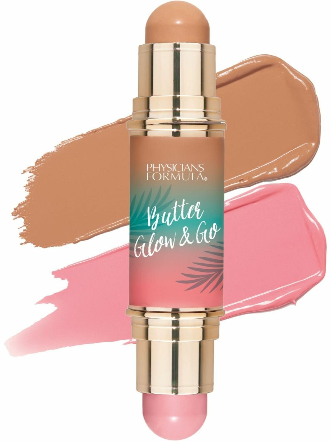 PHYSICIANS FORMULA Стик для лица и губ универсальный Murumuru Butter Glow & Go Multiuse Sticks, тон Розовый пляж/Beachy Pink , 10 г