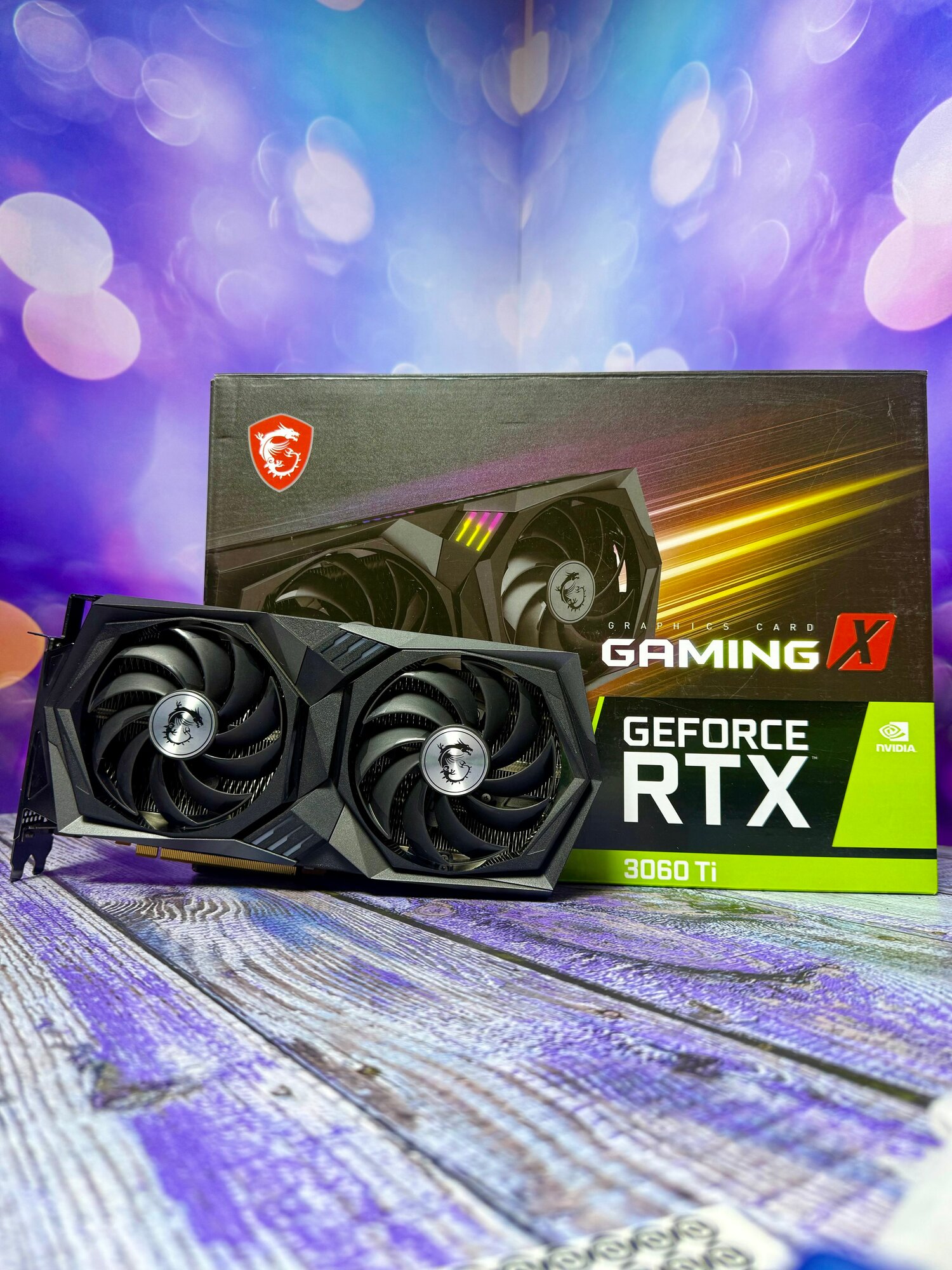 Видеокарта RTX 3060 Ti 8GB Gaming X