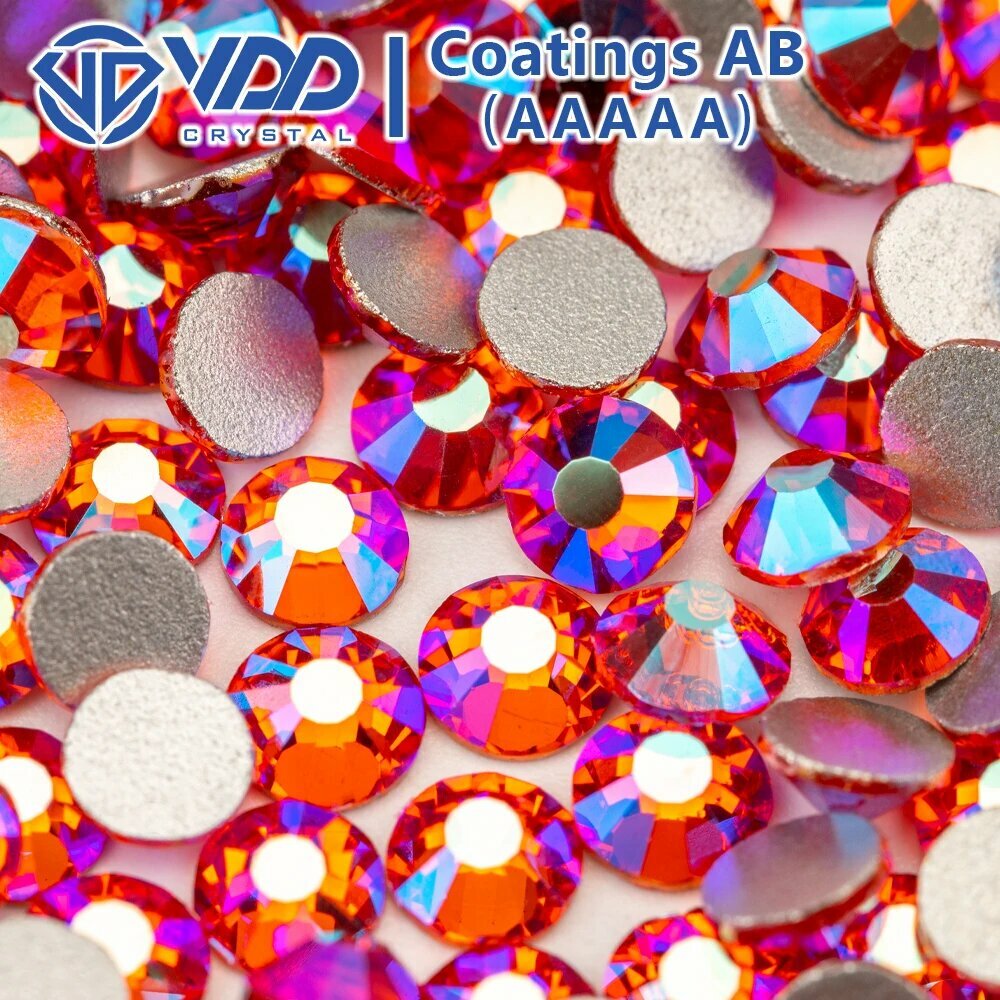 Стразы стеклянные VDD SS8, 1440 шт, Coatings AB