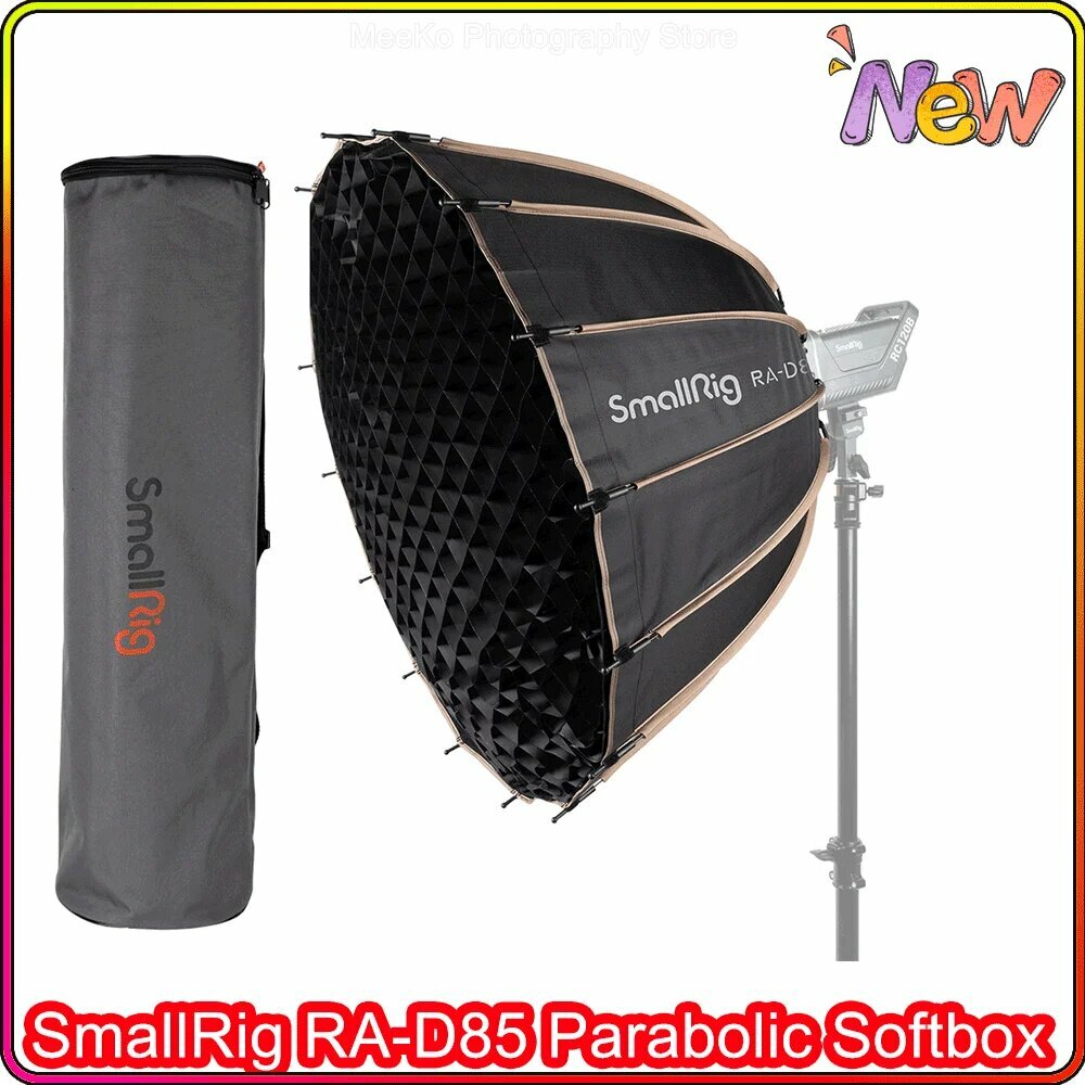 SmallRig RA-D85 параболический софтбокс 3586 3585 восьмиугольный Зонт софтбокс + сотовая сетка уличный софтбокс Лайтбокс