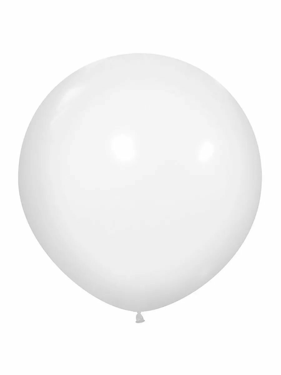 Воздушный шар DECOBAL "Кристалл" прозрачный, V 24", латексный