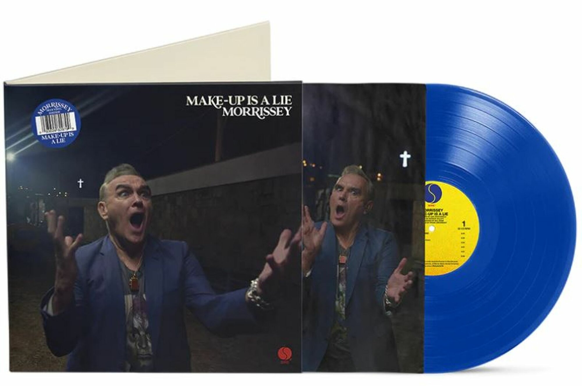 Виниловая пластинка Morrissey - Make-Up Is A Lie (Blue Vinyl) (LP) (1 LP)