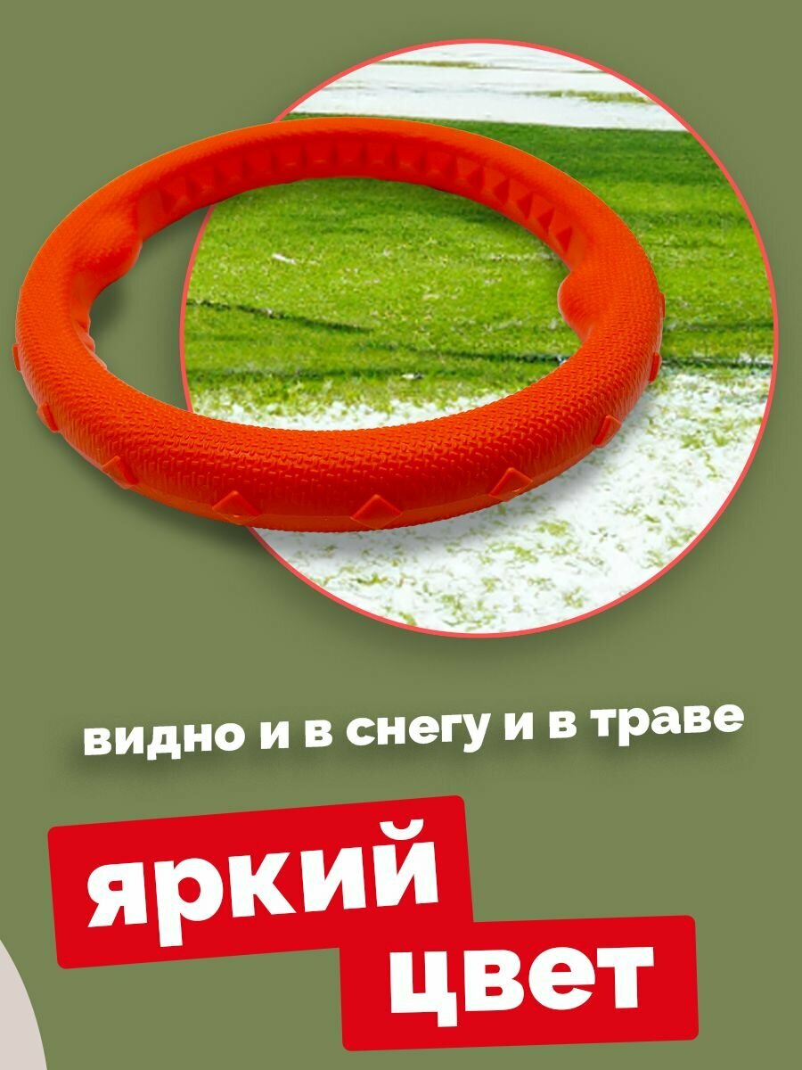 Игрушка для собак Кольцо пуллер 24,5 см — фото 1
