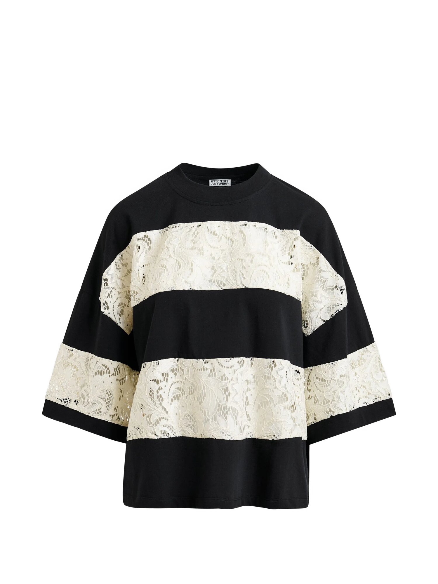 Футболка ESSENTIEL ANTWERP, размер 36, black/black