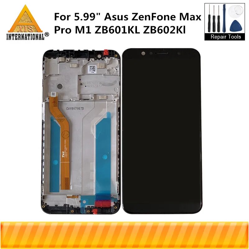 Дисплей для ASUS ZenFone Max Pro M1 ZB601KL/ZB602KL, LCD W Frame Copy
