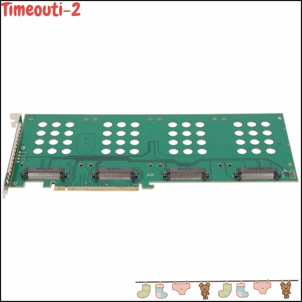 Riser Card, Многофункциональный адаптер PCIe для M.2 и U.2 SSD