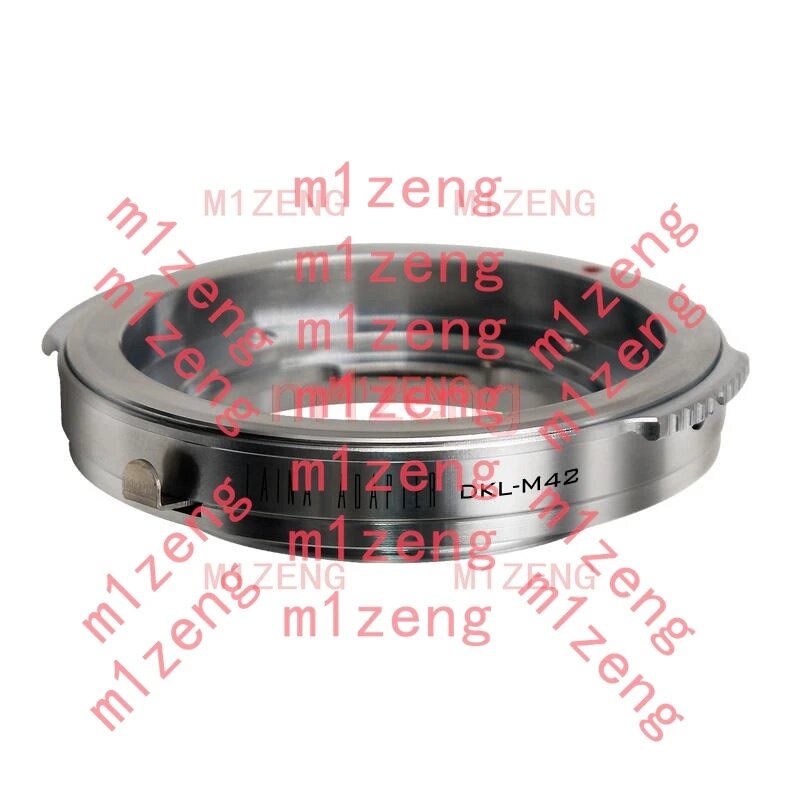 Переходное кольцо DKL-M42 для объектива с креплением DKL Voigtlander Retina на зеркальную камеру M42 с винтовым креплением Pentax Zenit