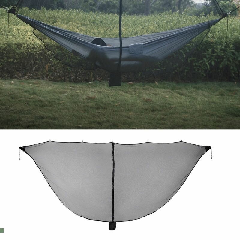 Кемпинговый гамак с сеткой, дышащий нейлоновый гамак для отдыха на природе, дачи, двора и путешествий