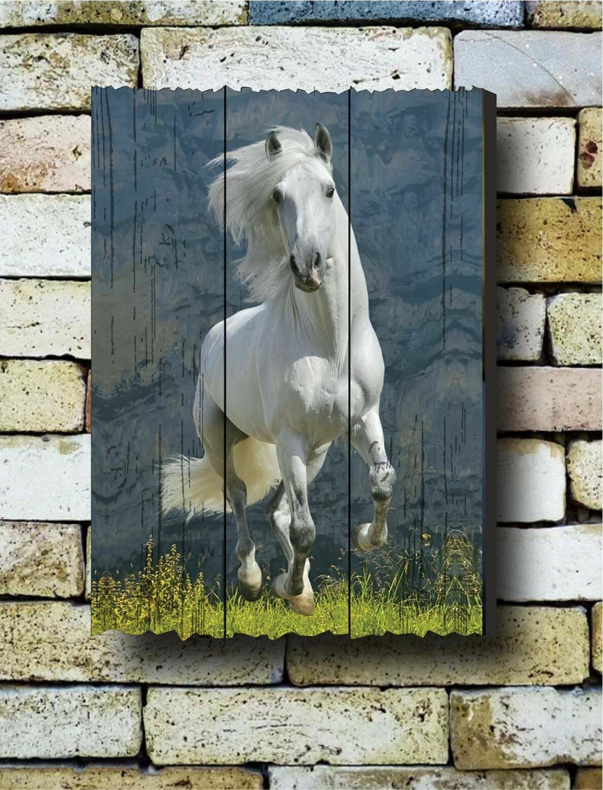 Картина на досках Лошадь, Пони, Кони, Pony22