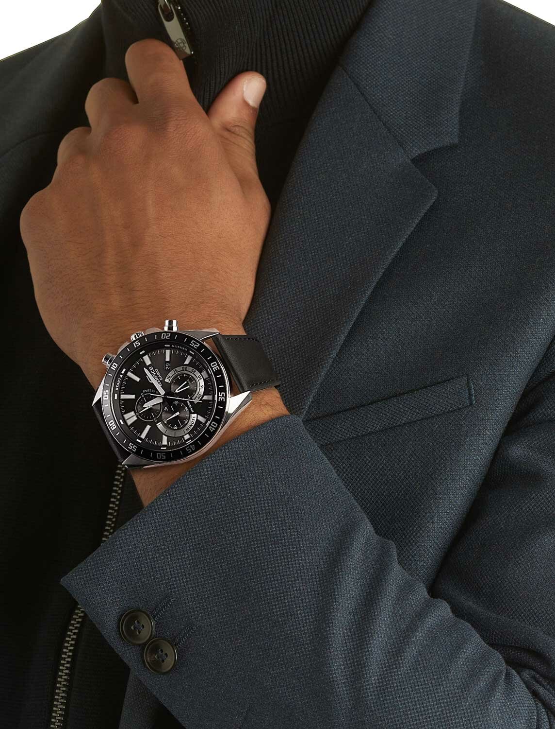Наручные часы CASIO Edifice, черный — фото 1