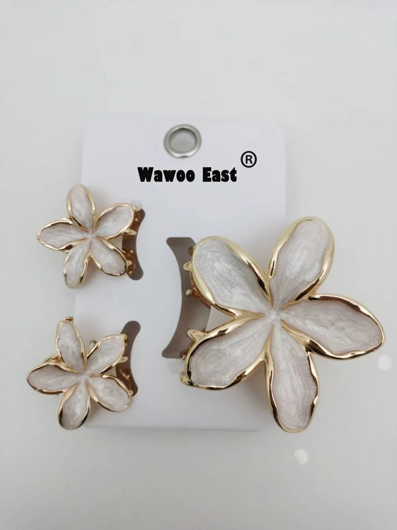 Комплект заколок-крабов Wawee East, цвет D