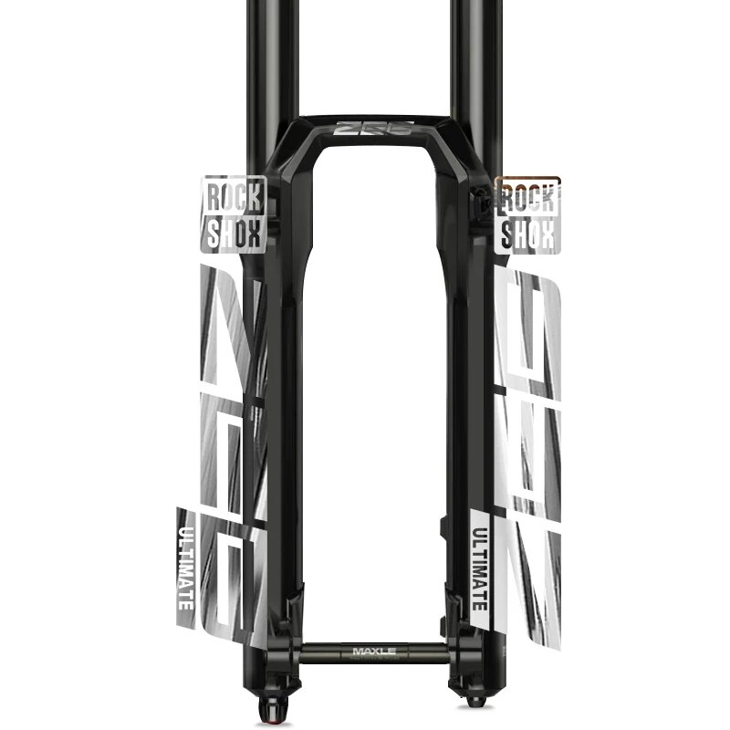ROCKSHOX ZEB Ultimate черная вилка, Bright silver