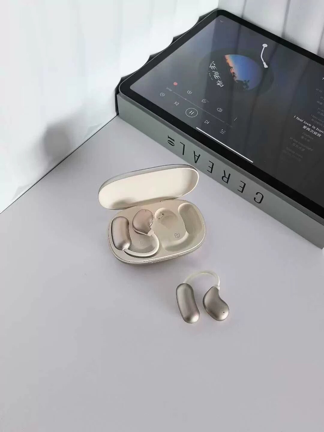 Накладные открытые Bluetooth-наушники с длительным временем работы, сенсорным управлением, HiFi звуком для игр и музыки