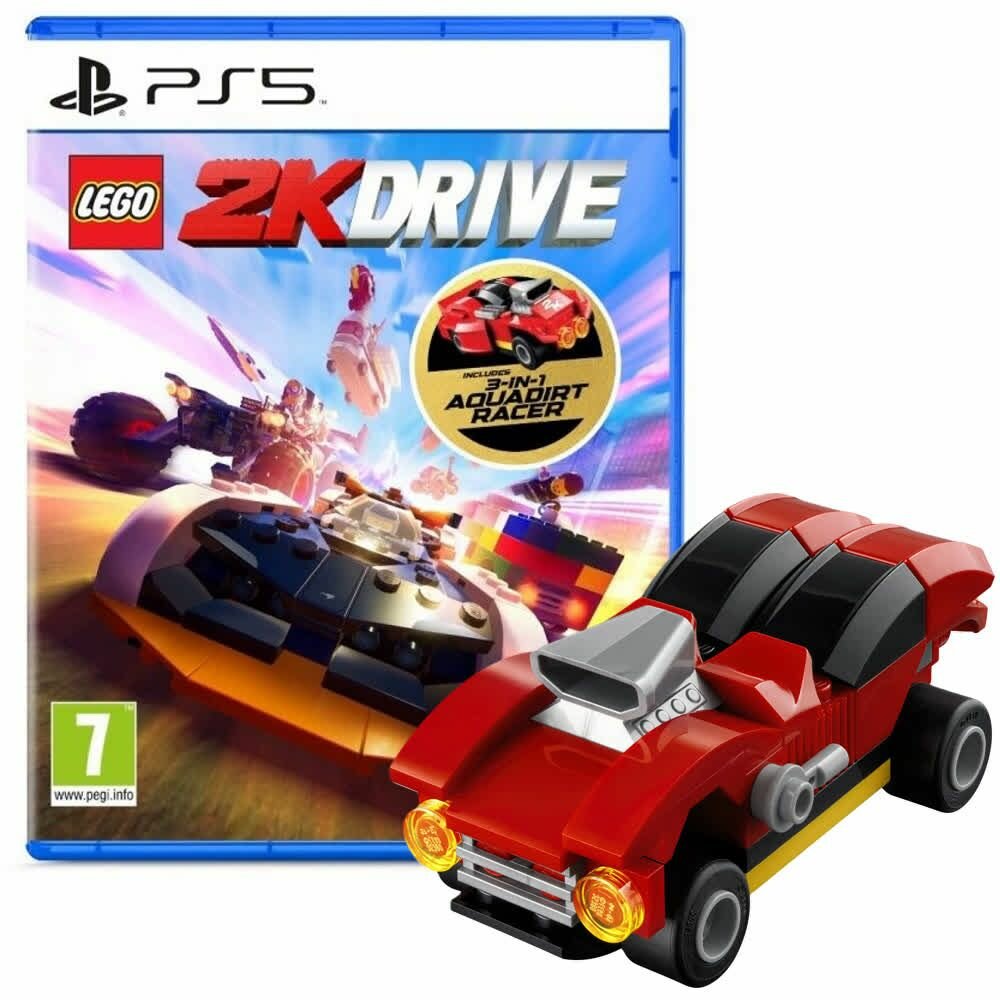 Игра LEGO 2K Drive + Aquadirt Racer Toy PS5, английская версия
