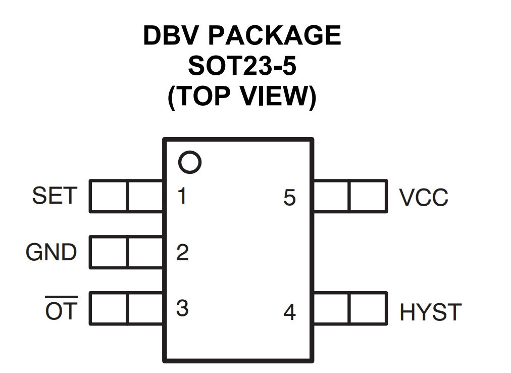 Микросхема TMP708AIDBVR