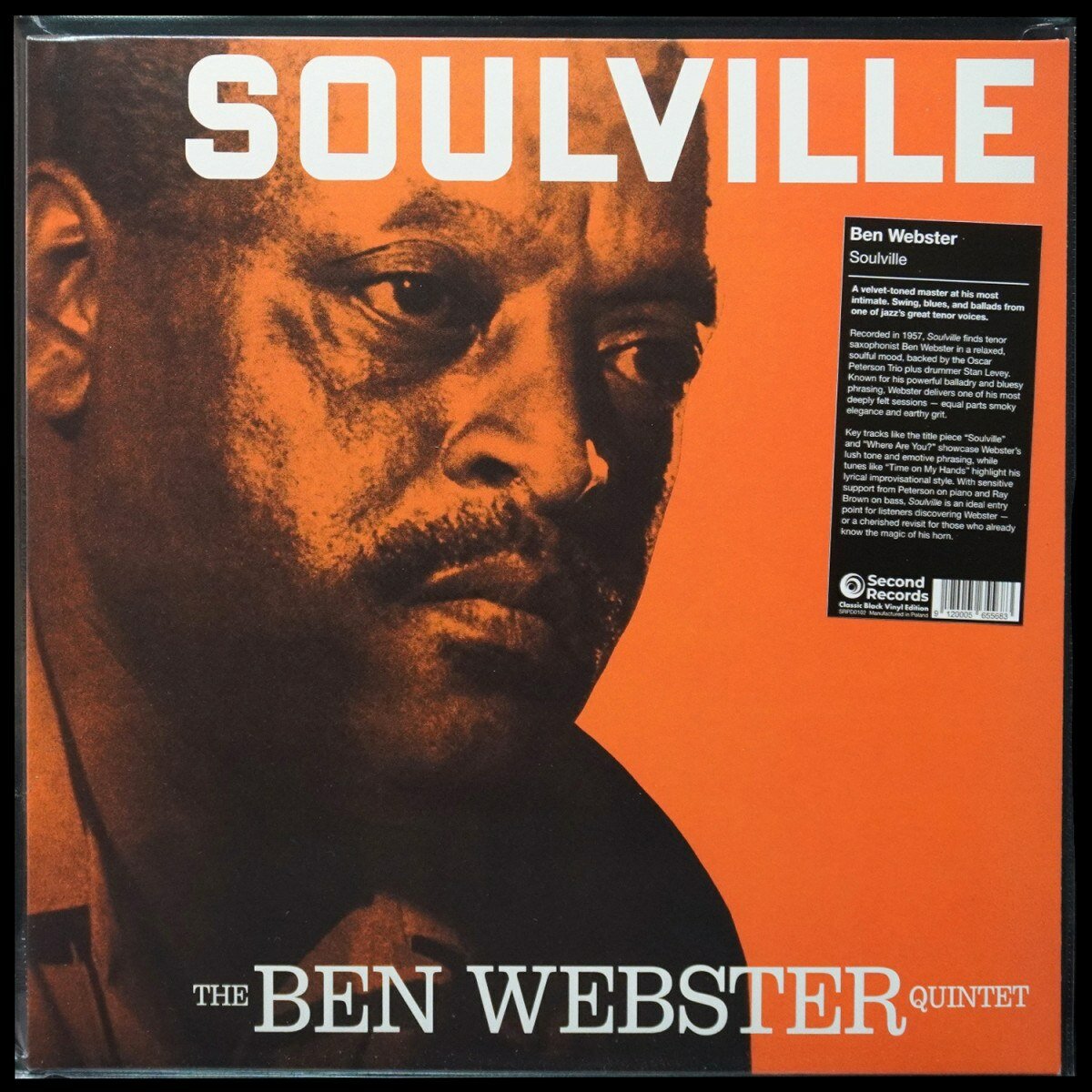 Виниловая пластинка Second Records Ben Webster – Soulville
