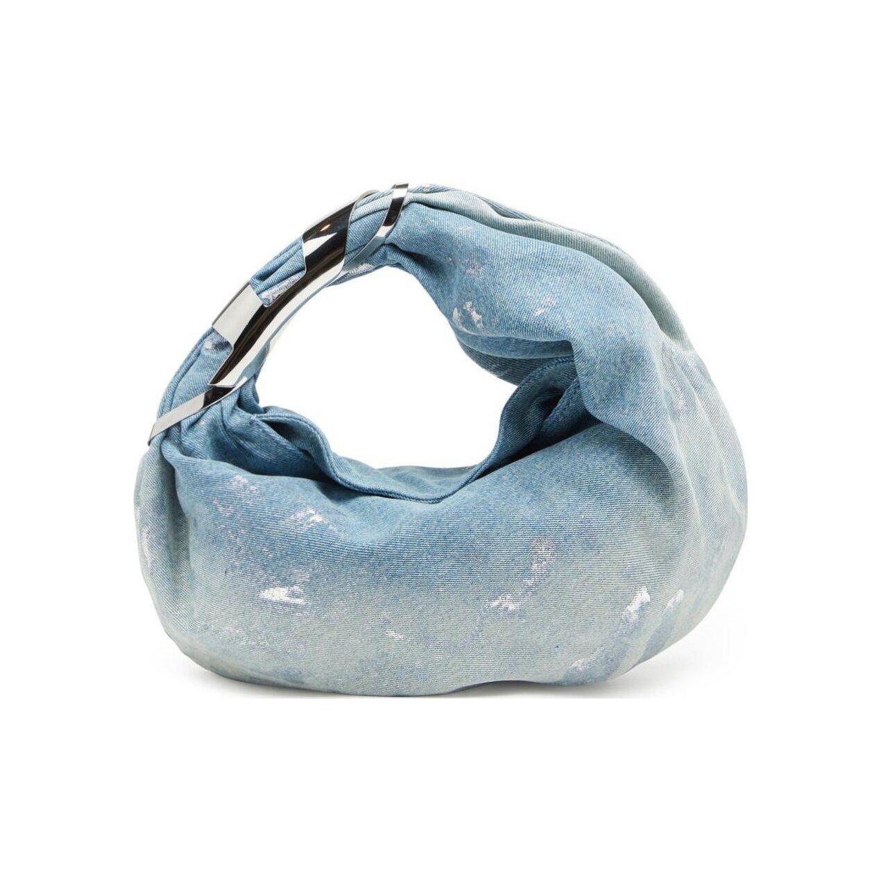 Сумка DIESEL, фактура матовая, light blue — фото 1