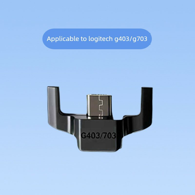 Адаптер зарядки для мыши Logitech G403 и G703 - переходник Micro USB в Type-C, универсальный зарядный кабель для