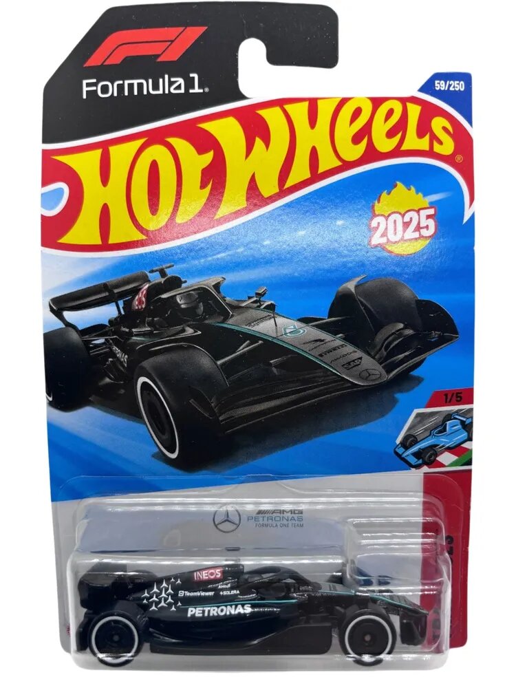 Hot wheels 1/64 машинка формула 1 MERCEDES-AMG, моделей автомобилей из литых под давлением сплавов