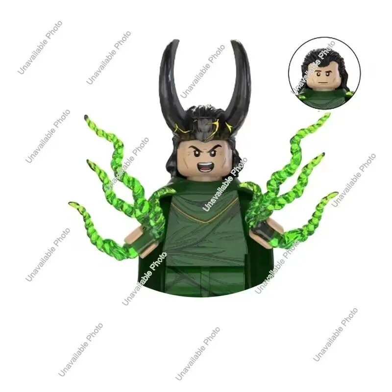 Конструктор LEGO Loki, темно-зеленый, TV1042