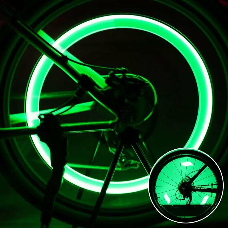 Зеленый Windfire Wheel Светящийся Фонарь с 4 Батареями для Ночного Света (4 шт)
