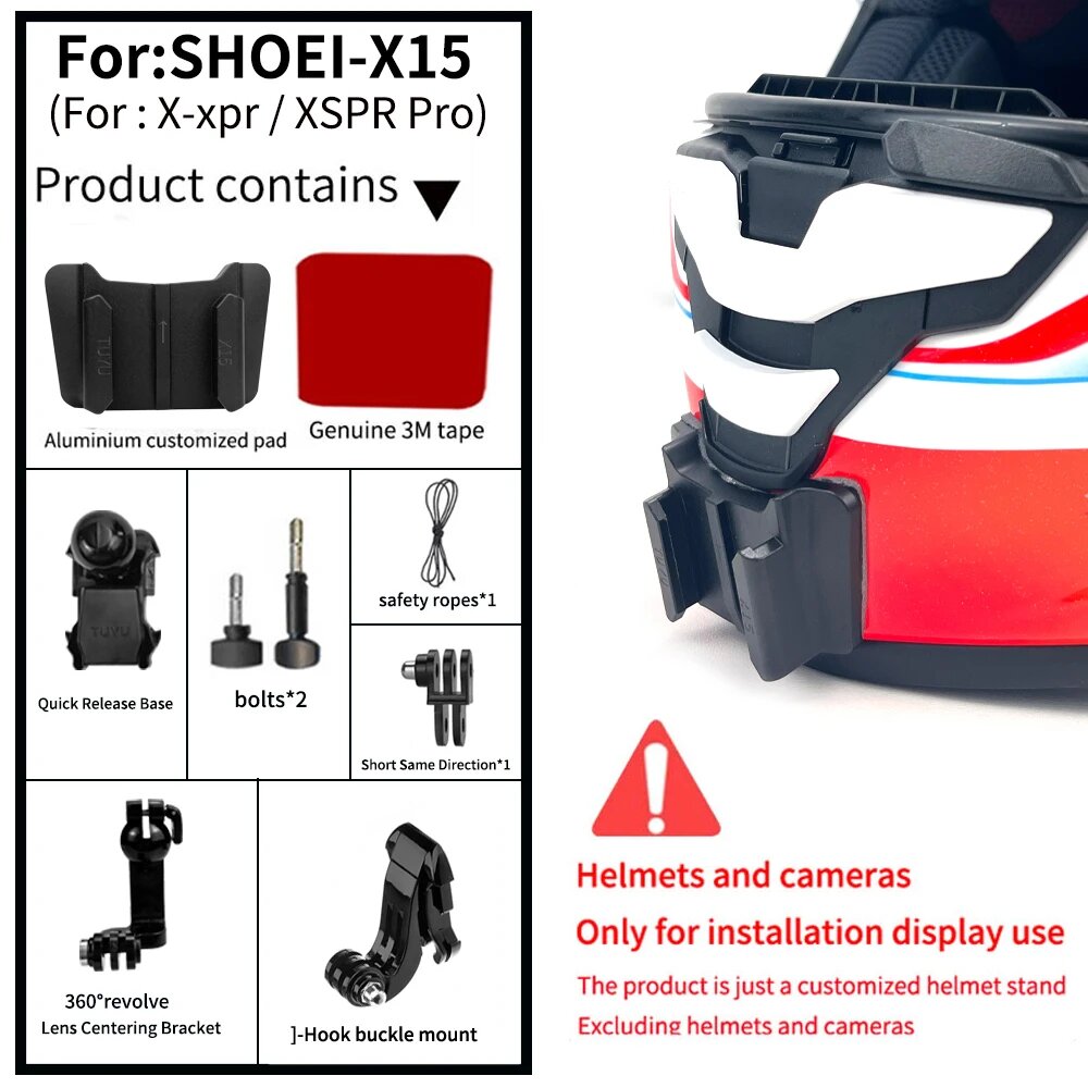 Крепление на подбородок для шлема Shoei X15