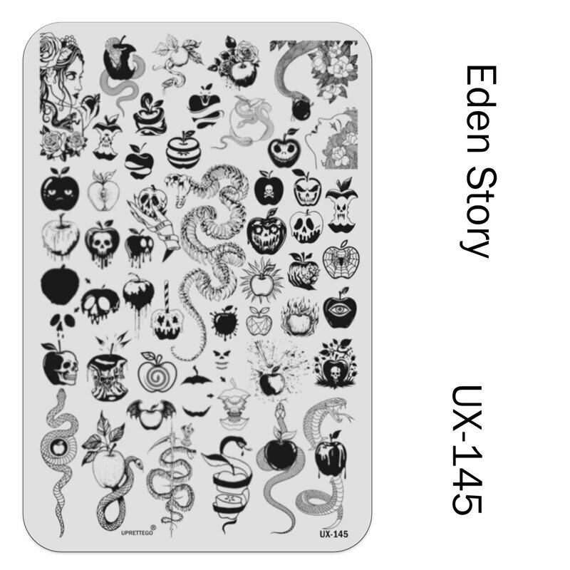 Трафарет для стемпинга Eden Story UX-145, цвет UX145