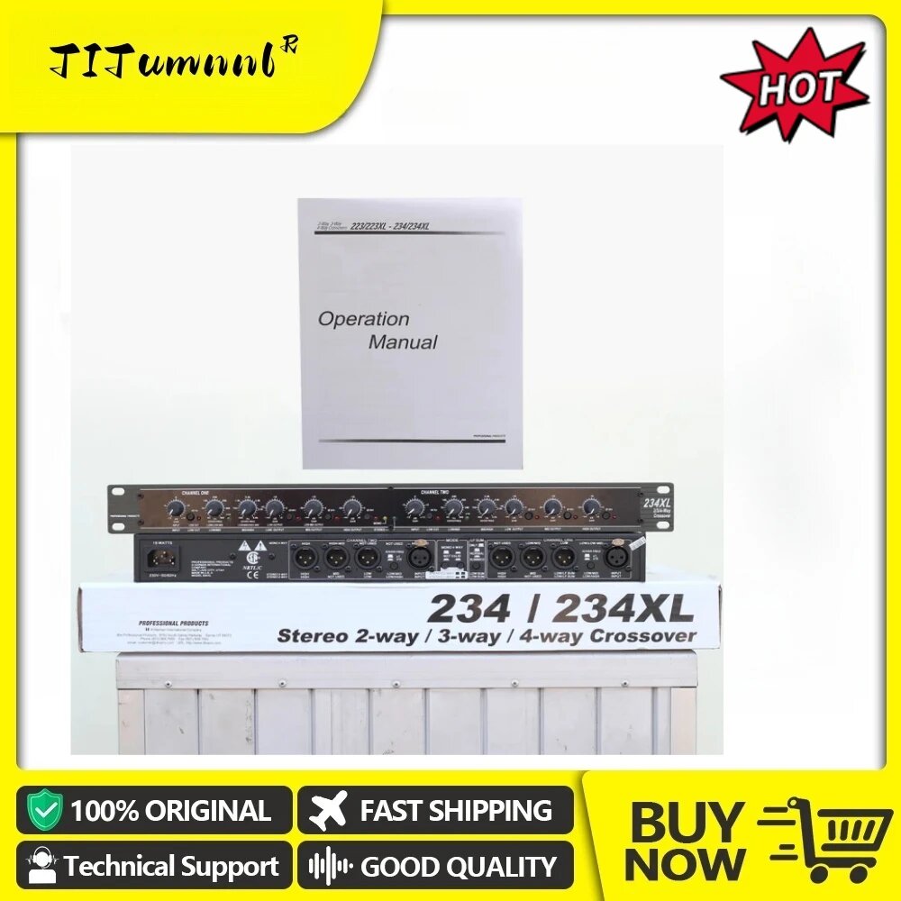 Электронный кроссовер TITumnnI 234XL, 220V