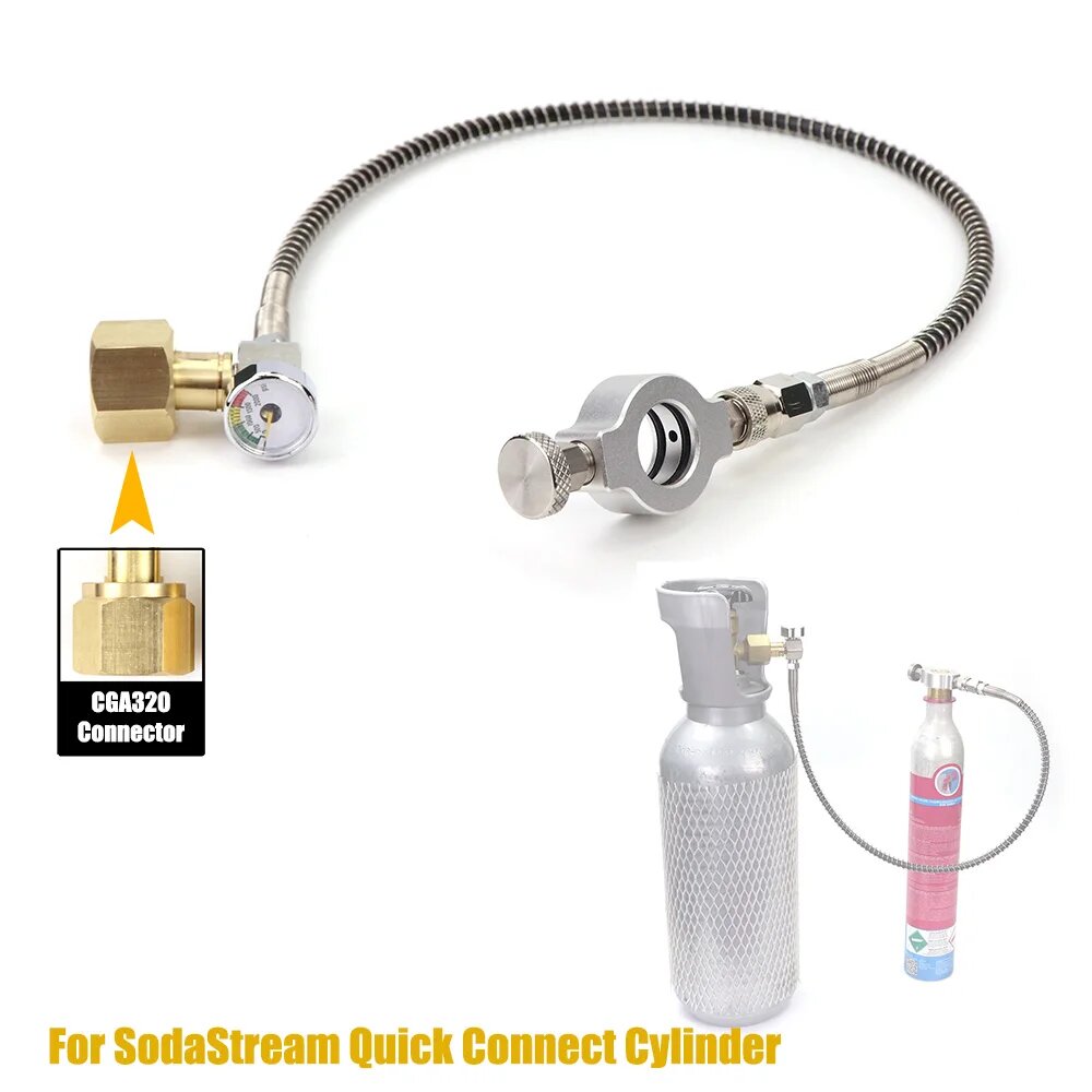 Адаптер для баллона CO2 Sodastream Quick Connect, 60см