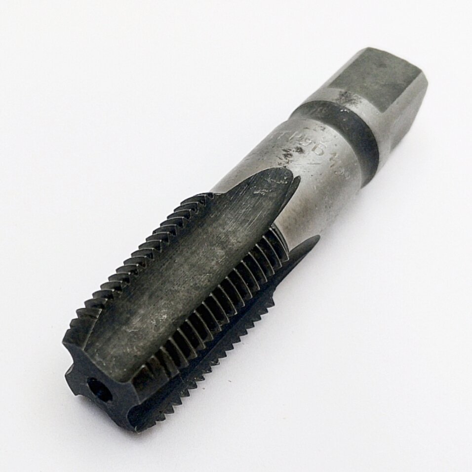 Метчик конический трубный Rc 1/2"-14 Р6М5 55° (машинно-ручной) ГОСТ 6211-81