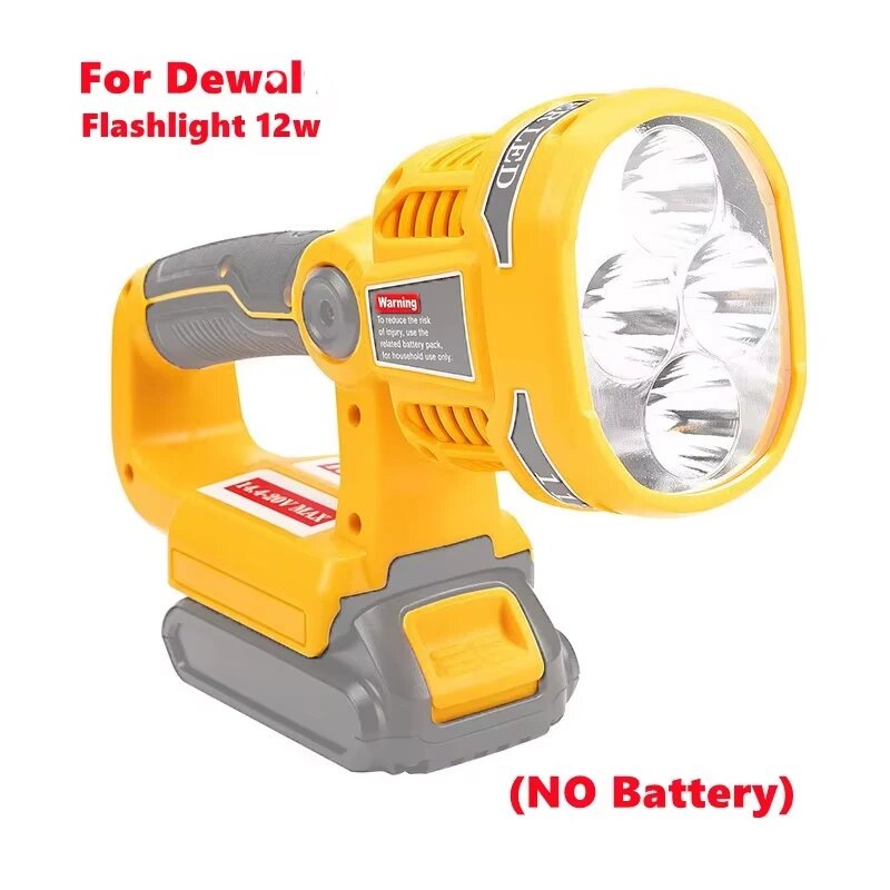 Фонарь LED 12W для Dewalt, Horizontal