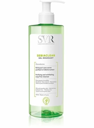 Средство для умывания svr sebiaclear gel moussant, 400 мл