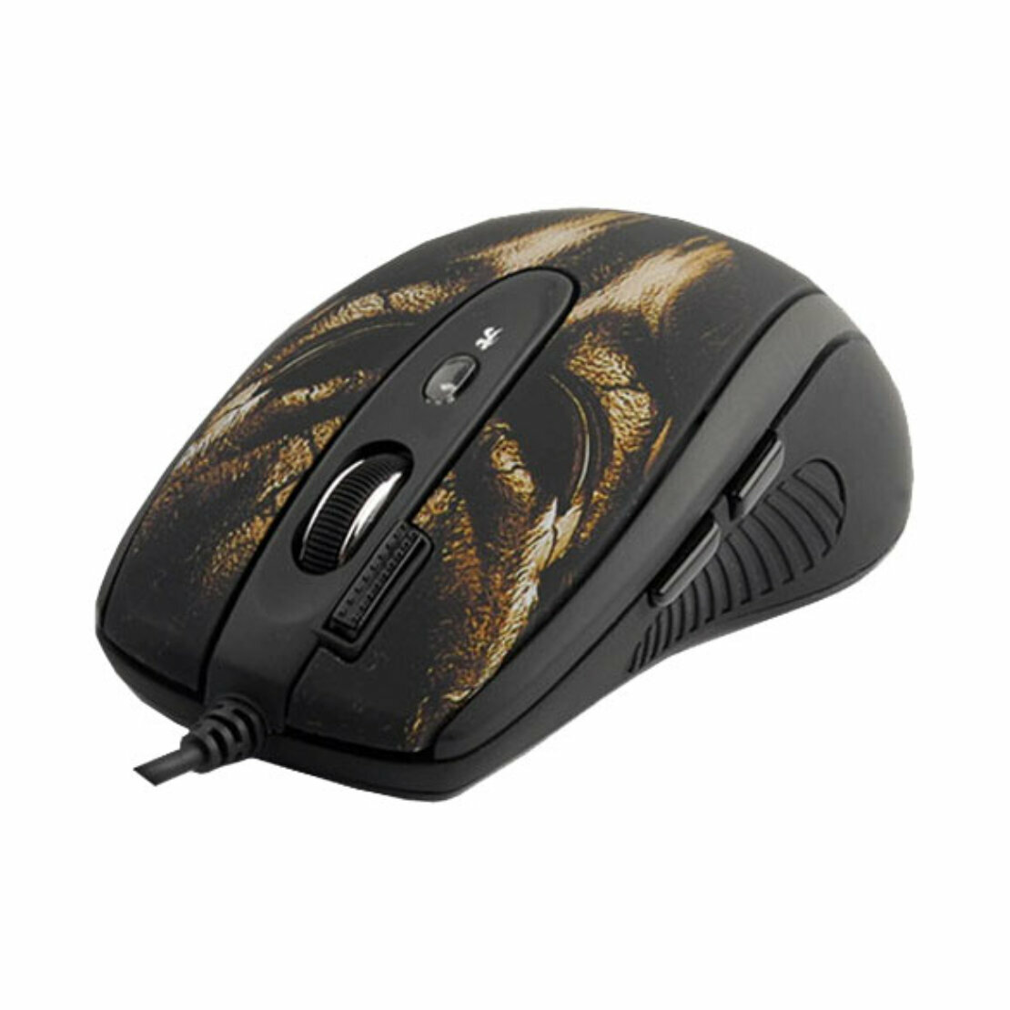 Мышь A4-Tech Game Laser Mouse (XL-750BH-Black-Brown) (3600dpi) (RTL)USB 7btn+Roll