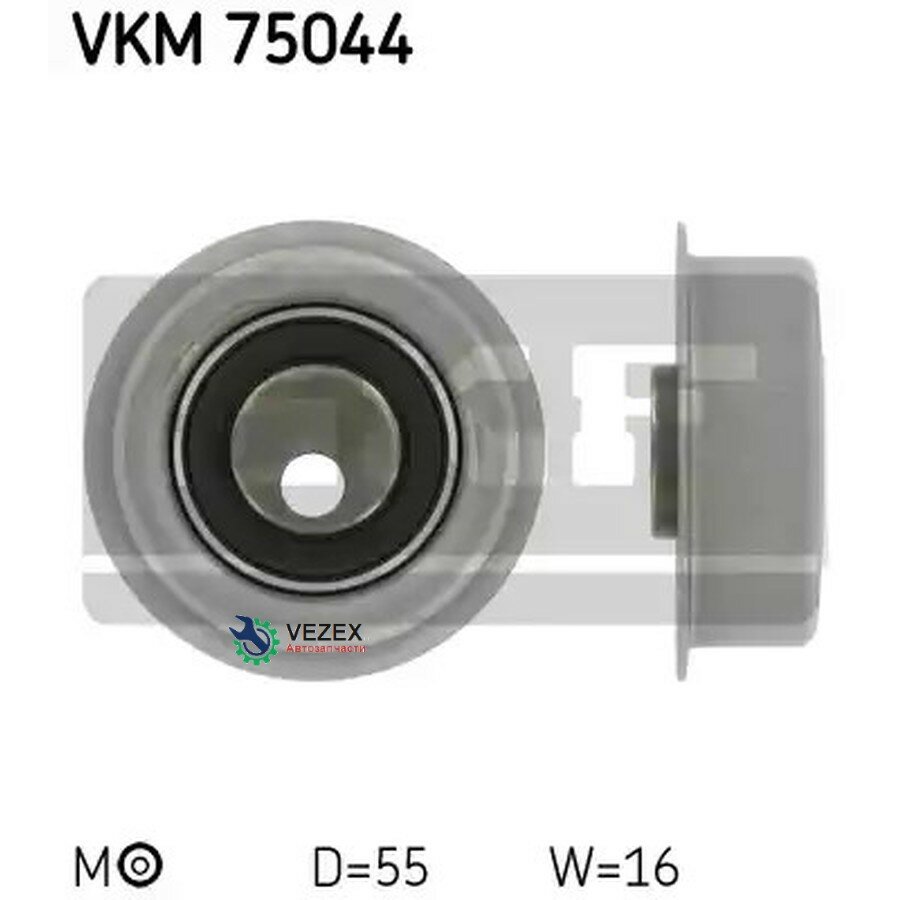 SKF VKM75044 Ролик натяжителя