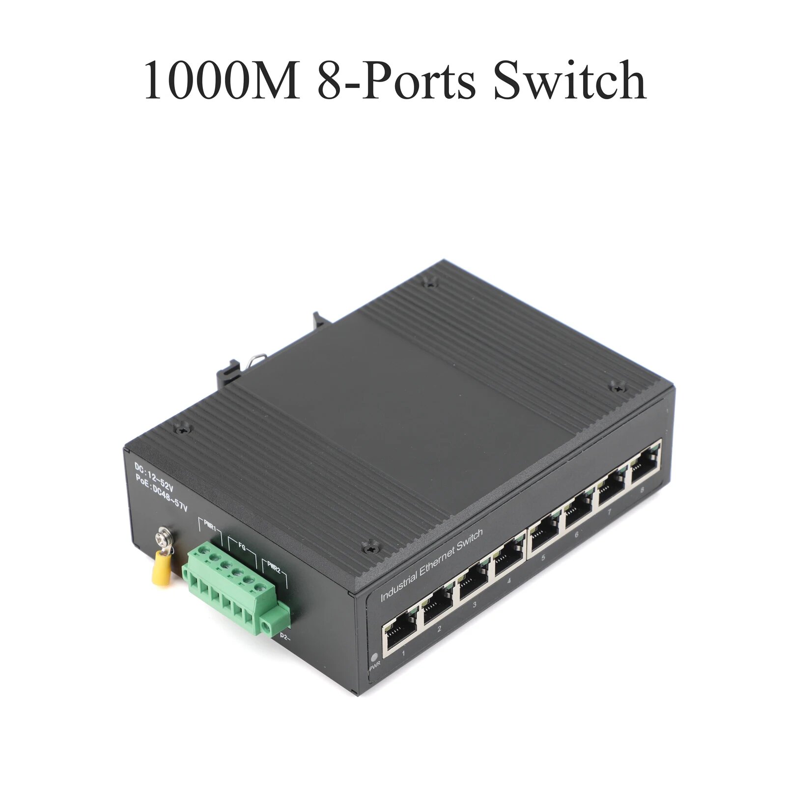1000M 8-Port Industrial Ethernet Switch