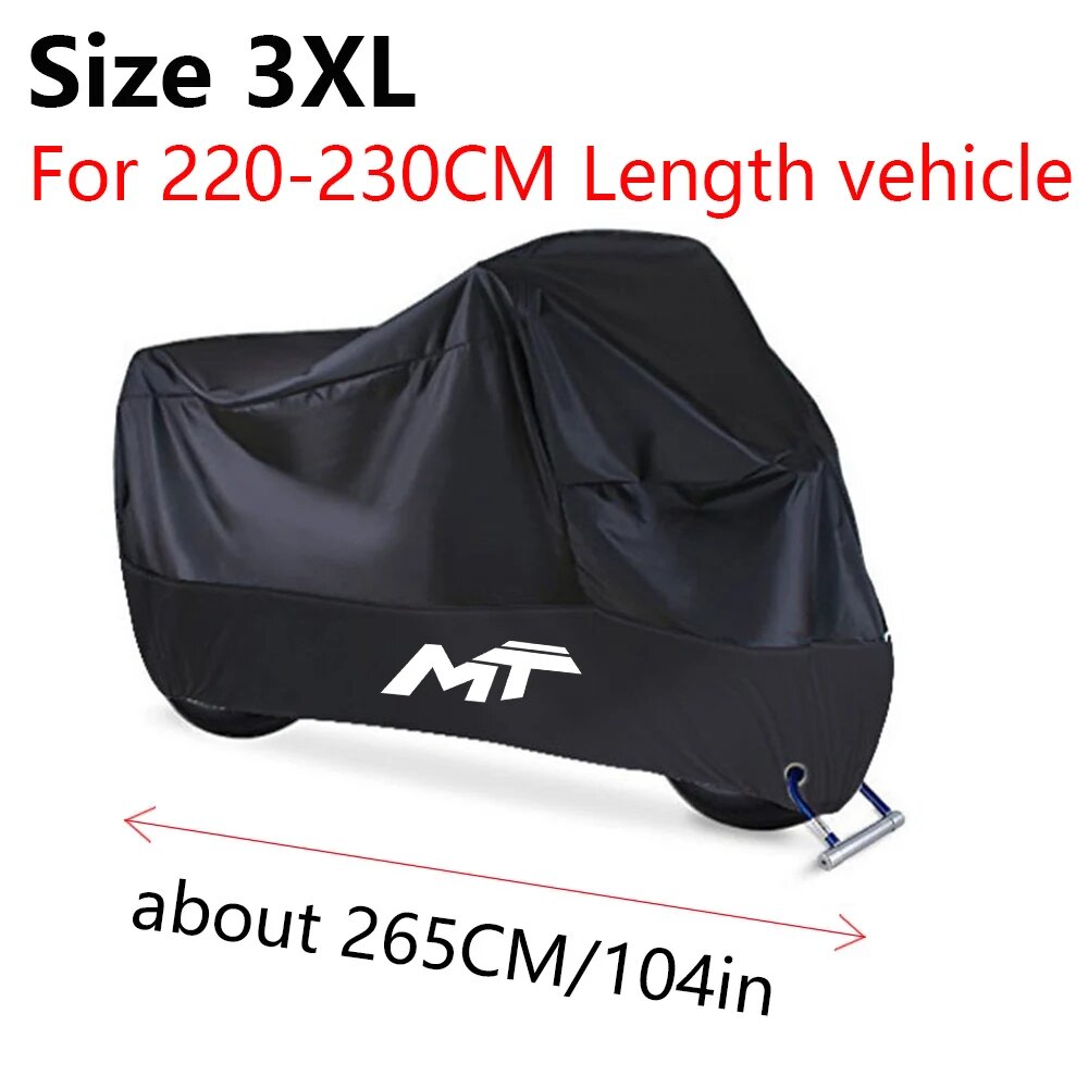 Чехол для мотоцикла 190T для Cfmoto Cf moto 450Mt 650Mt 700Mt 800Mt 450 700 800 Mt, 3XL For 220cm