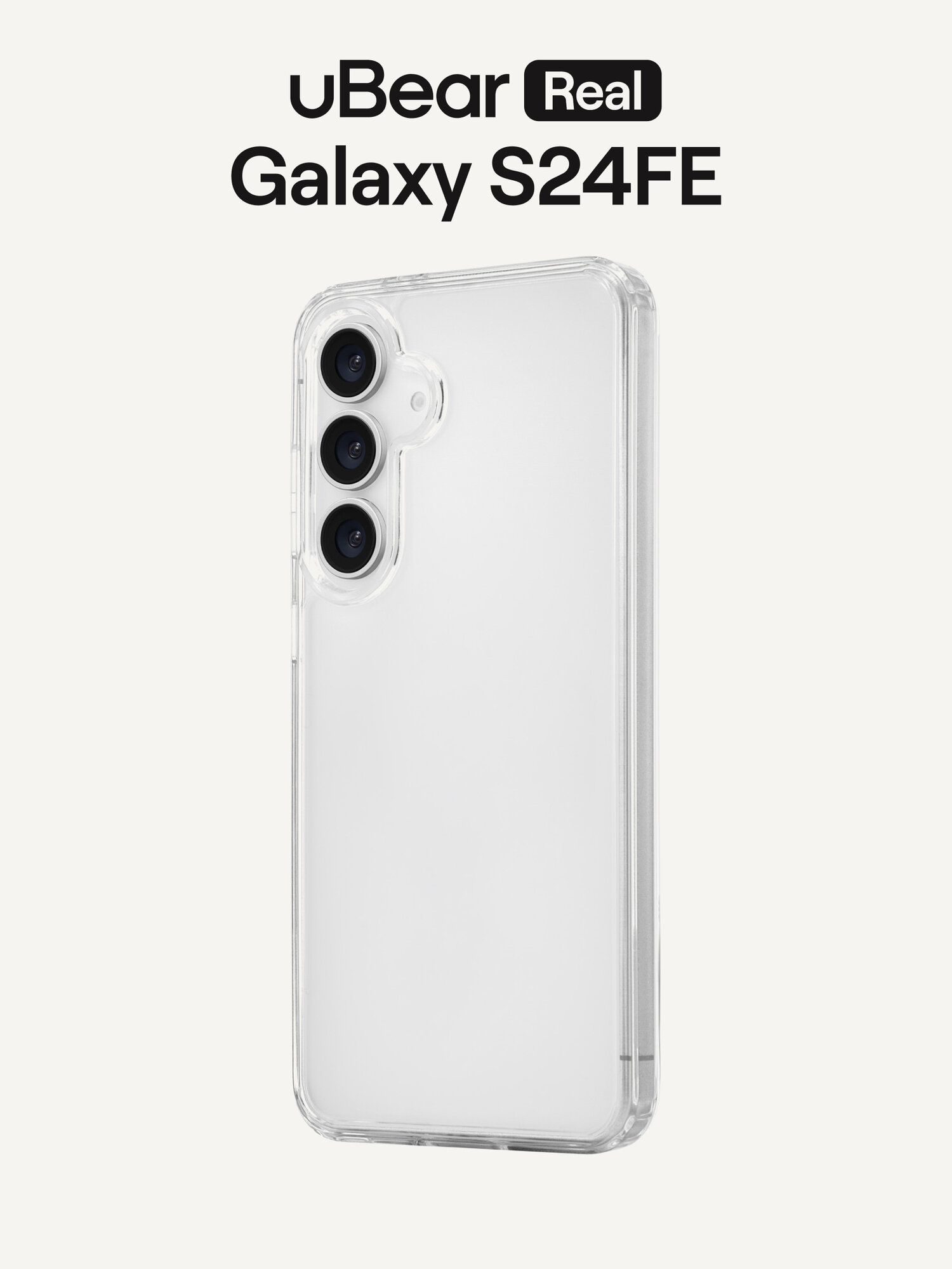 Чехол uBear Real Case для Samsung Galaxy S24FE, усиленный