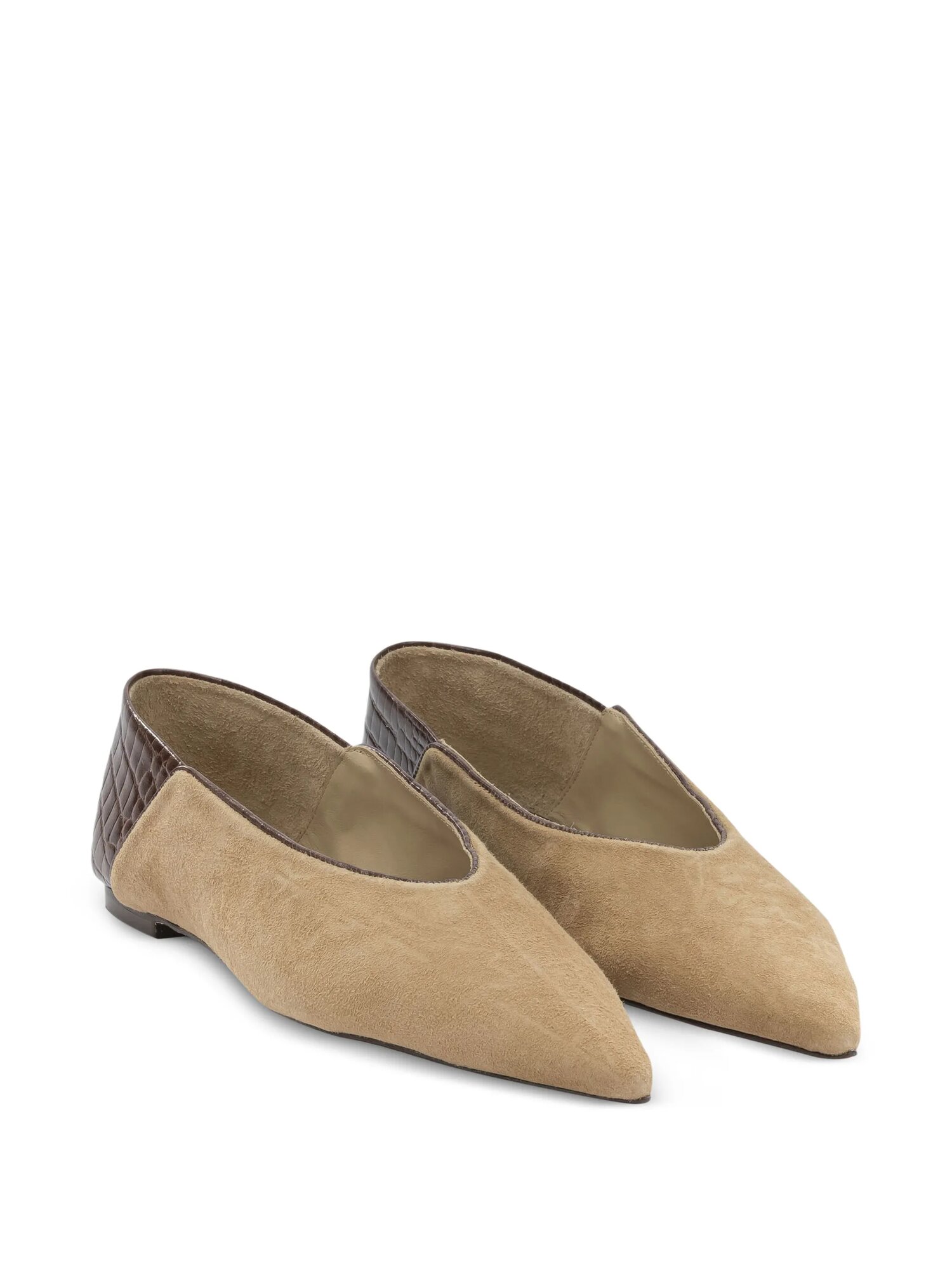 Балетки AMB MILANO Leather ballet flats, размер 37, разноцветный — фото 1