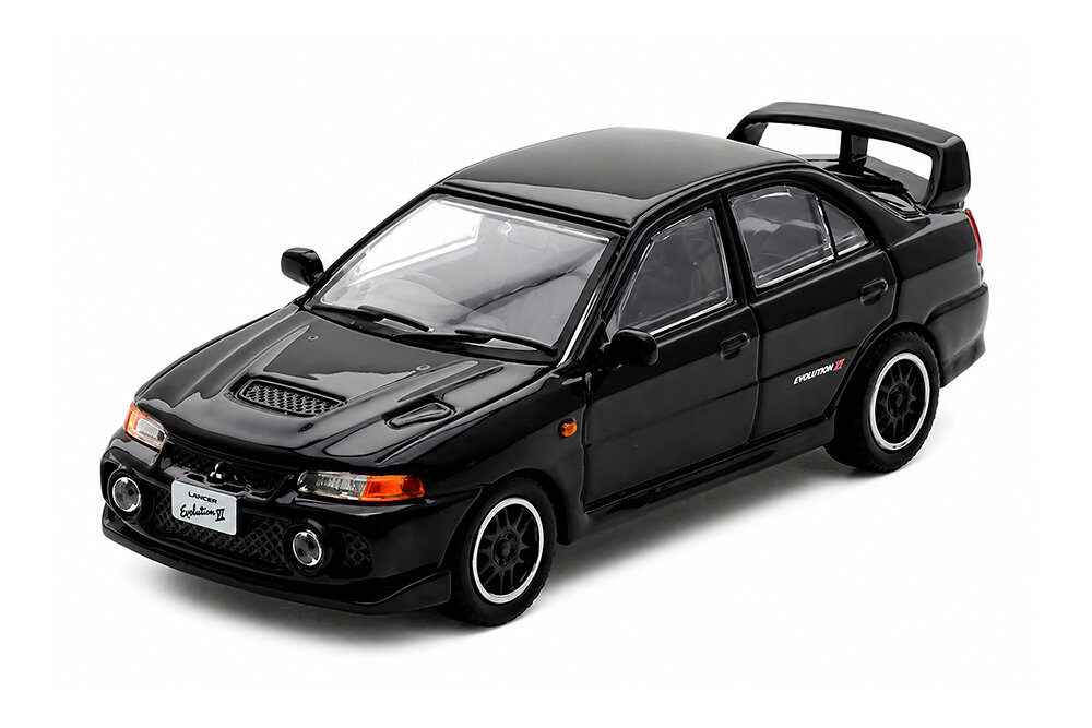 Модель коллекционная PAUDI Mitsubishi lancer evolution iv evo 4 1996 black / митсубиси ланцер черный (длина 7-10 см)