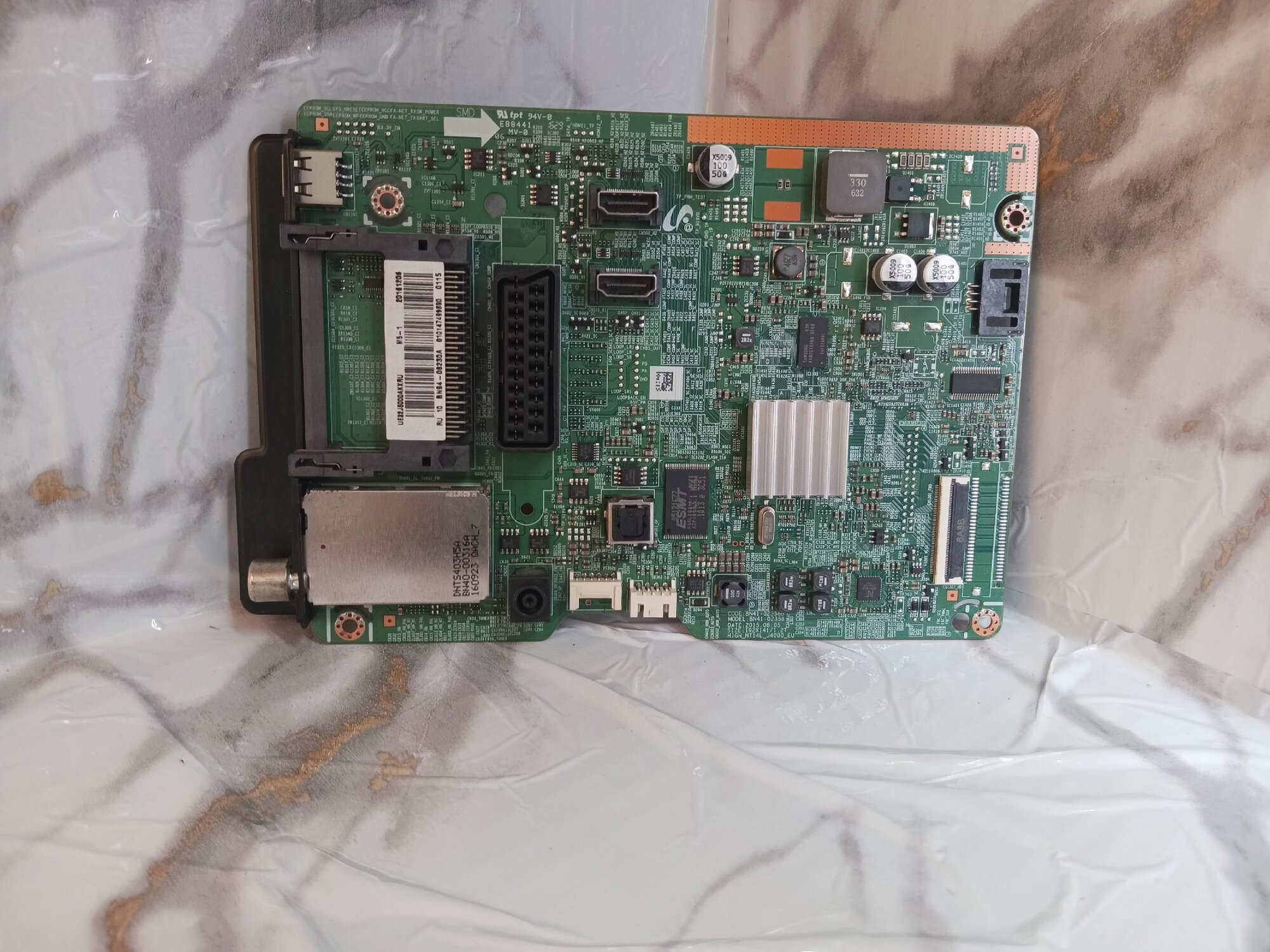 Материнская плата BN41-02358B, для ТВ Samsung UE32J4000AK, IPS, HD, 32"