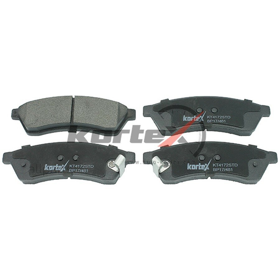 KORTEX KT4172STD Колодки торм. задн.