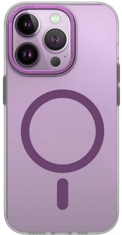 Чехол для iPhone 14 Pro Max 6.7", WiWU Protective Case MagSafe Full Protection, Purple