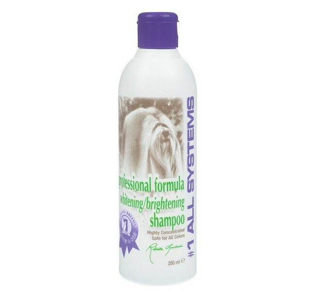 1 All Systems Whitening Shampoo шампунь отбеливающий для яркости окраса 250 мл